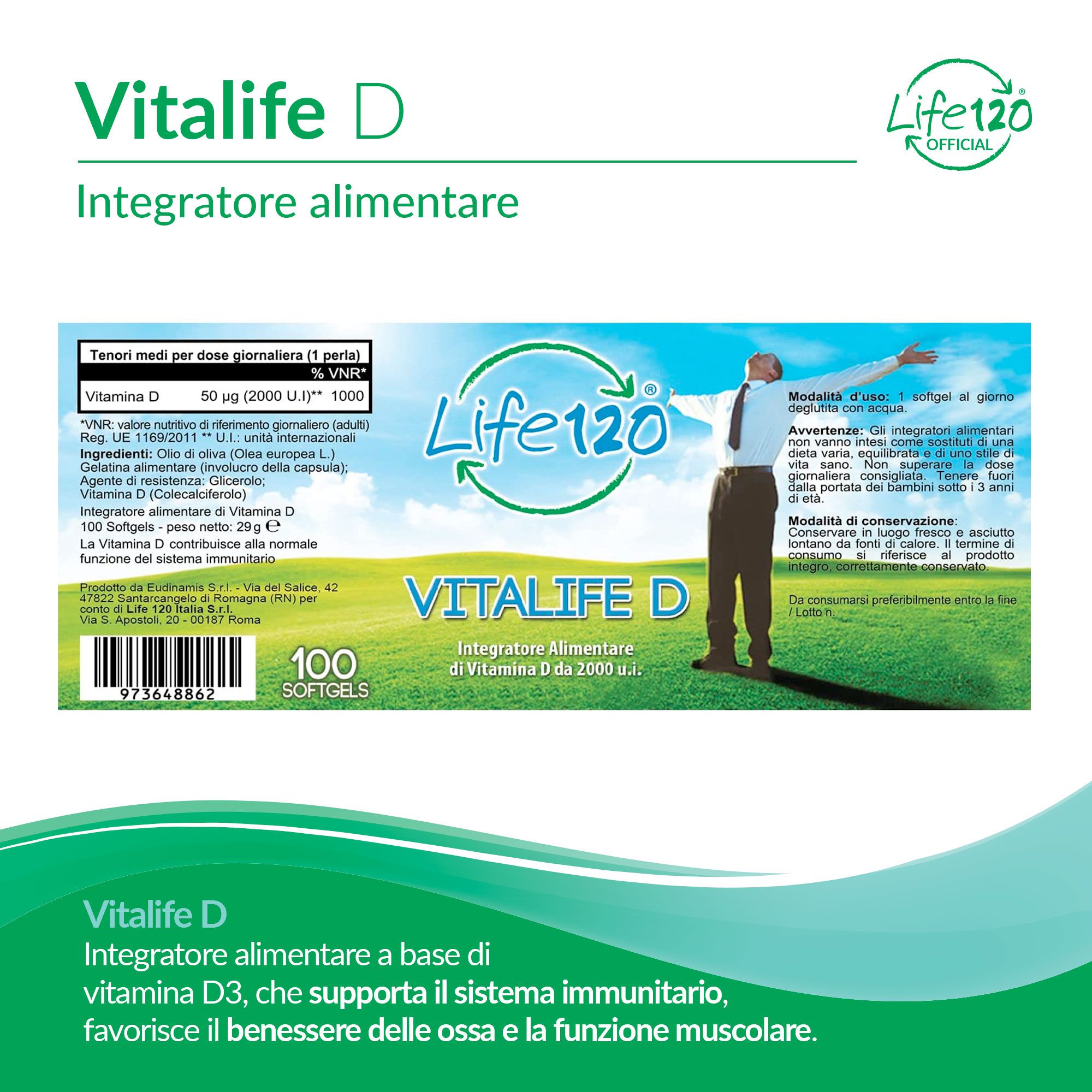 Vitalife D | LIFE 120