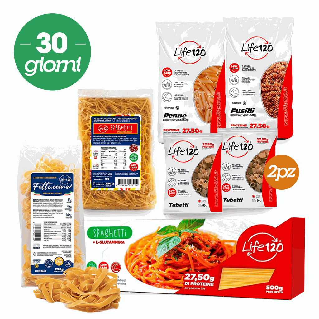 Box Pasta Keto & LowCarb 30 Giorni | Italian Life Style S.r.l.